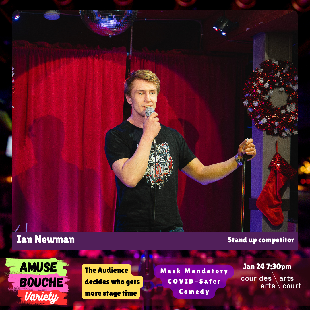 Ian Newman: I’m me at Amuse Bouche Variety (Jan 24) – The Velvet Duke