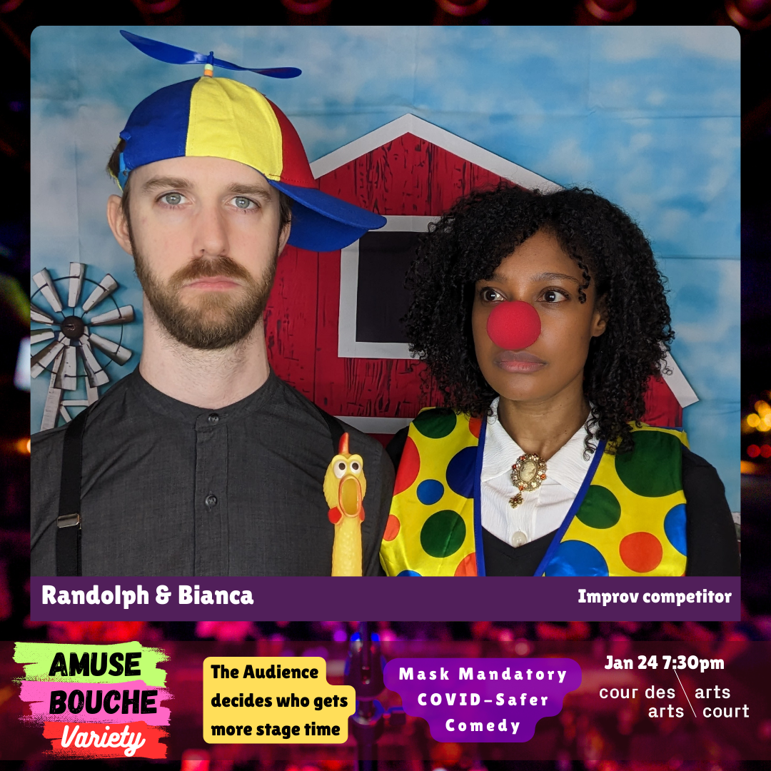 Randolph and Bianca are ready to go head to head at Amuse Bouche ...