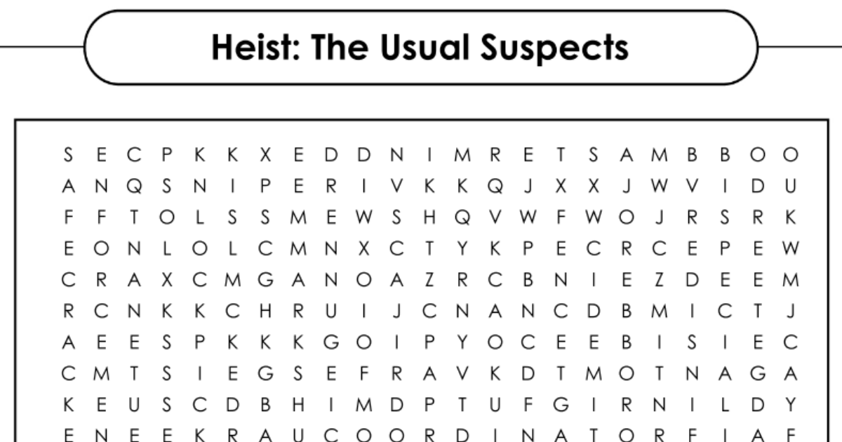 Heist: The Usual Suspects – The Velvet Duke