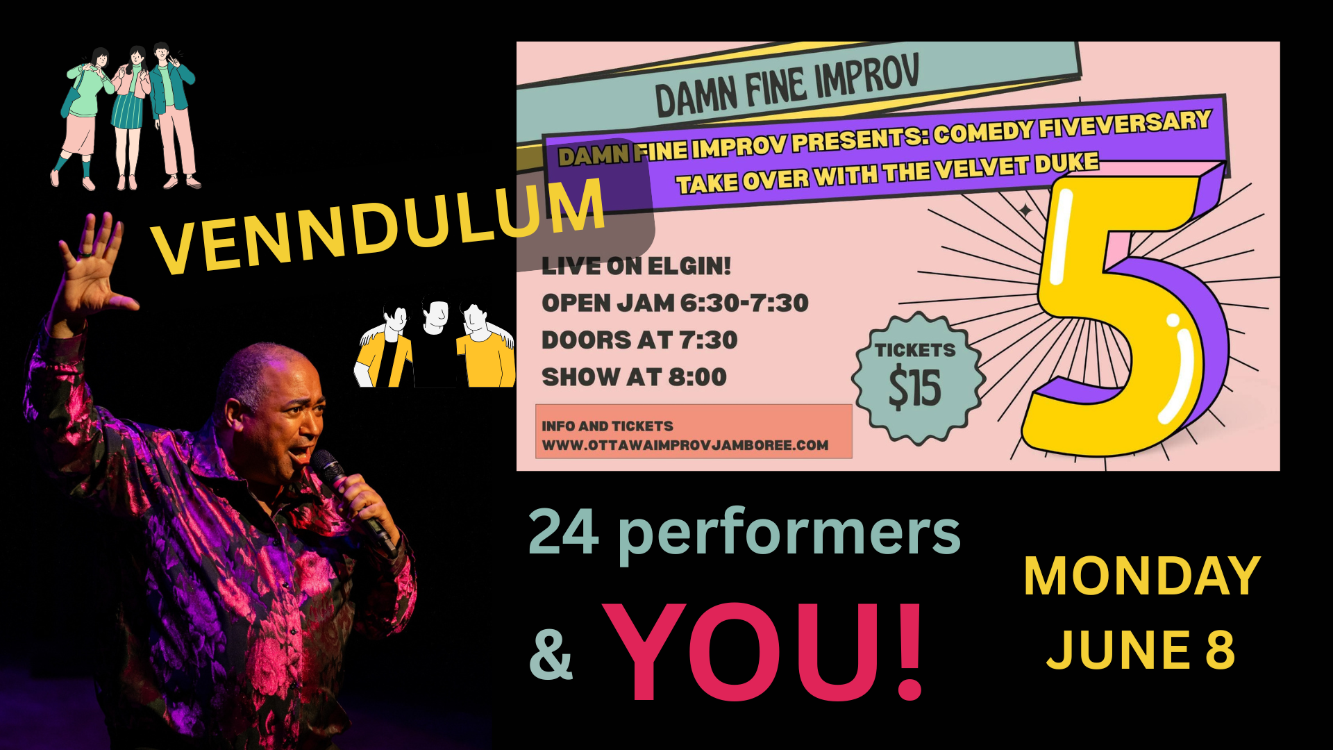 Watch the Venndulum in Ottawa June 8 – The Velvet Duke
